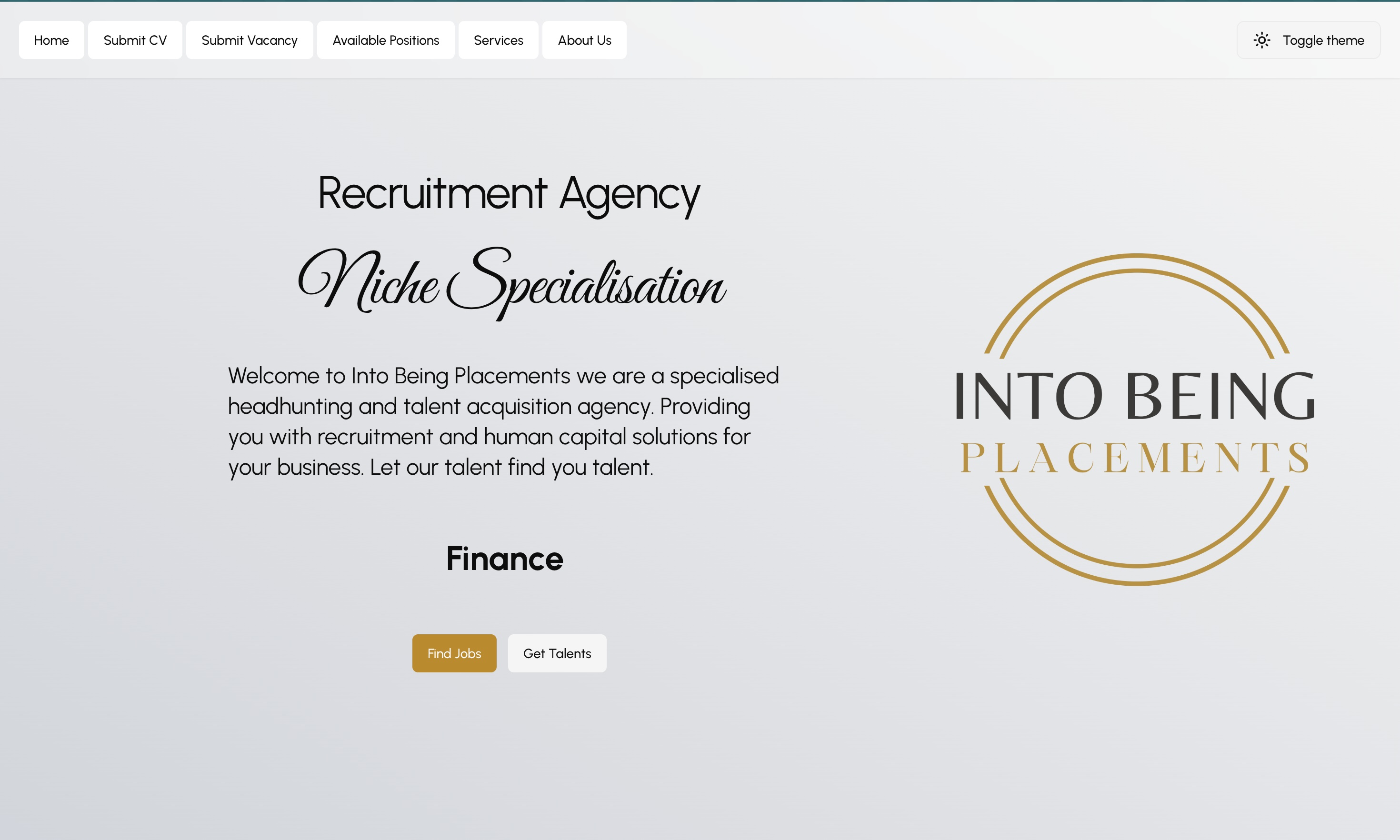 Intobeing Placements